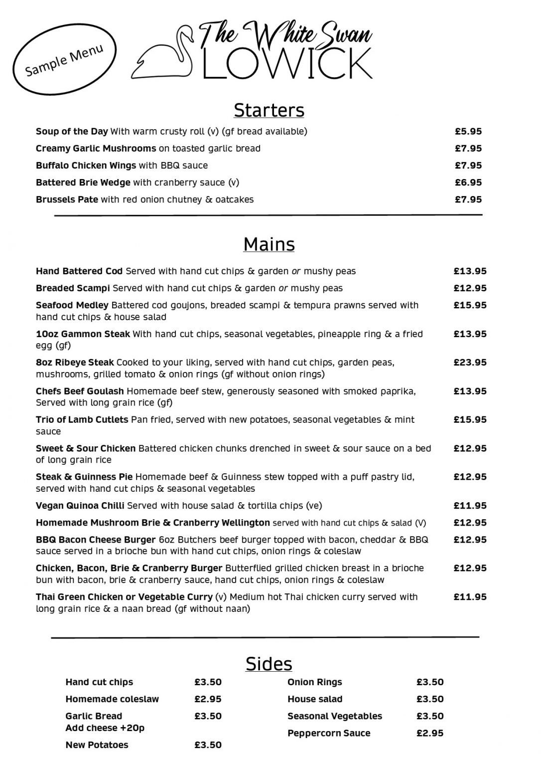 The Restaurant - The White Swan